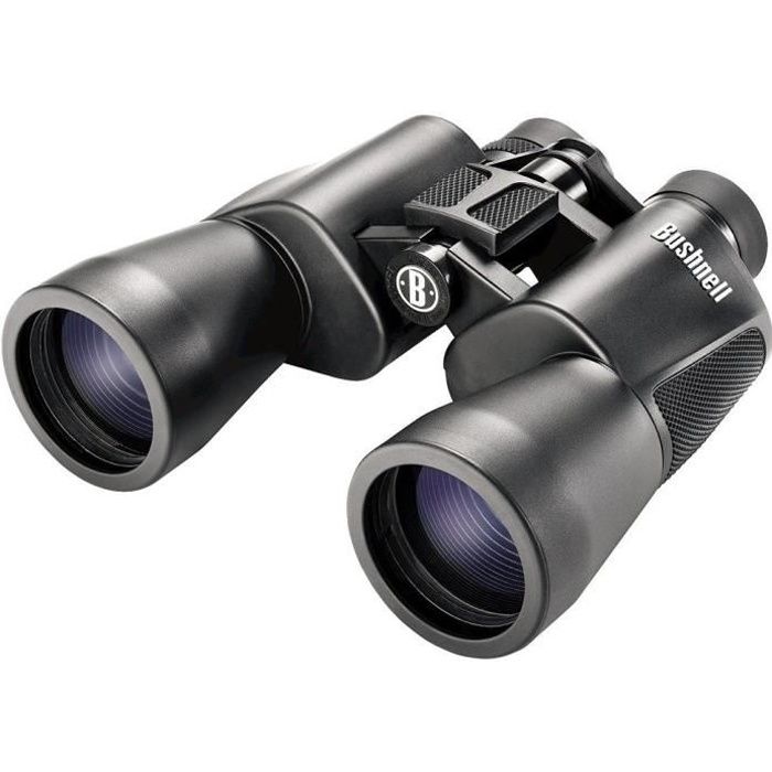 Jumelles BUSHNELL POWERVIEW Prisme de Porro - 10x50 - Pupille de sortie ...
