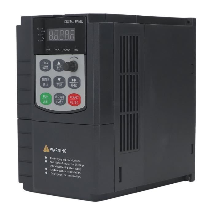 Cikonielf contrôleur de fréquence de moteur Contrôleur d'inverseur VFD à fréquence Variable 3 ...