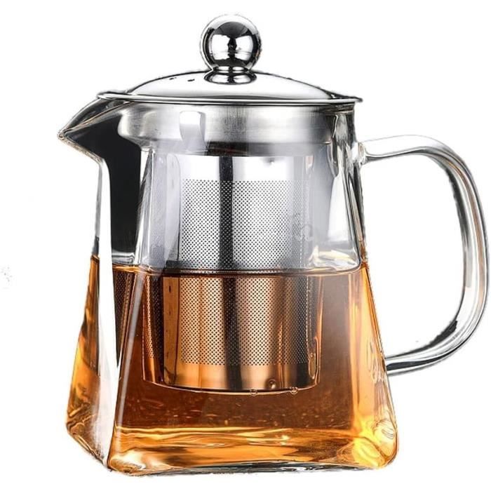 Théière Théière Théière Transparente Haute Capacité Home Salon Cuisine ...