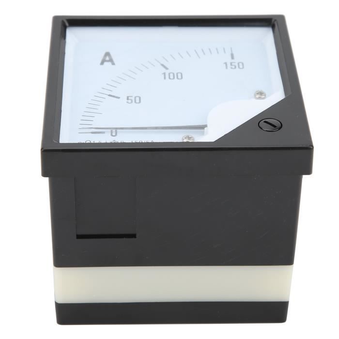 EJ.life Ampèremètre à panneau à aiguille 6L2 150A/5A AC pointeur ...