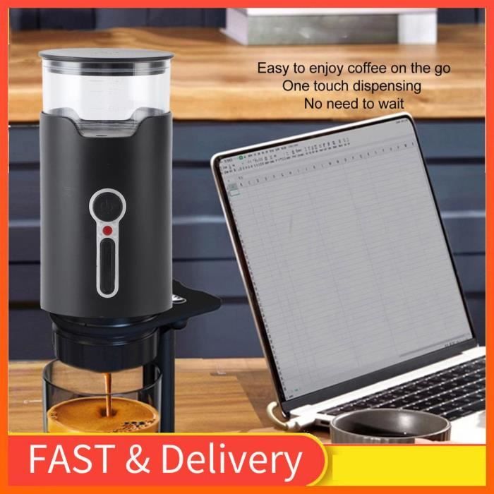 COC-mini cafetière portable Mini Machine à café Rechargeable ...