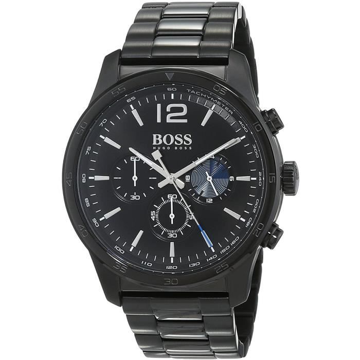 Hugo Boss Homme 42mm Noir Quartz Analogique Montre 1513528