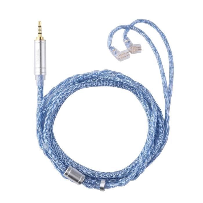 Tripowin Zonie 16 Core Silver Plated Cable Spc Earphone Cable For Kz ...