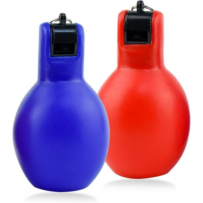Auptiz 2 Pièces Sifflet à Main,Sifflets à Pression Sport Siffle,Sifflet ...