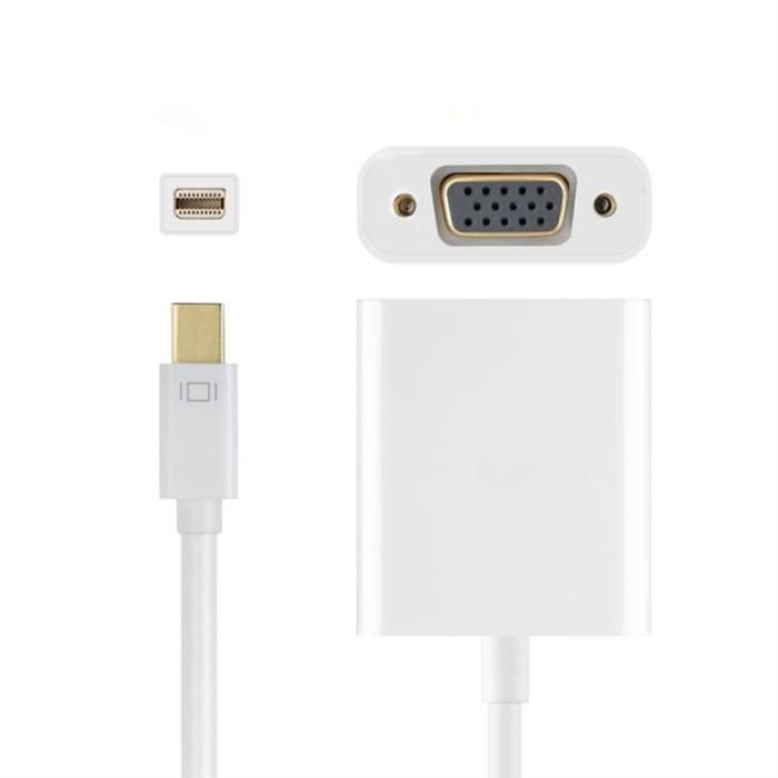 SURENHAP câble Mini Display Port vers VGA Câble adaptateur Mini ...