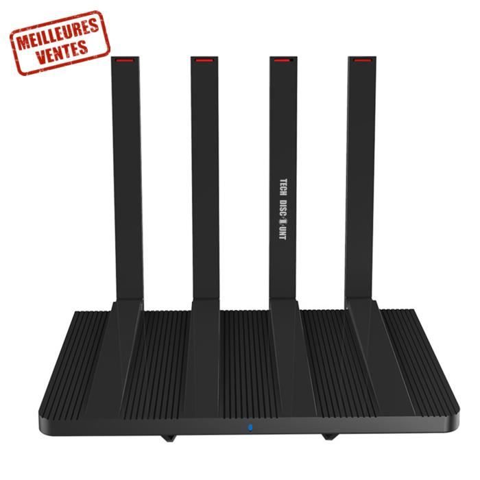 Routeur sans fil - WiFi6 - Gigabit - 1800 Mbps - Bi-bande - Signal ...