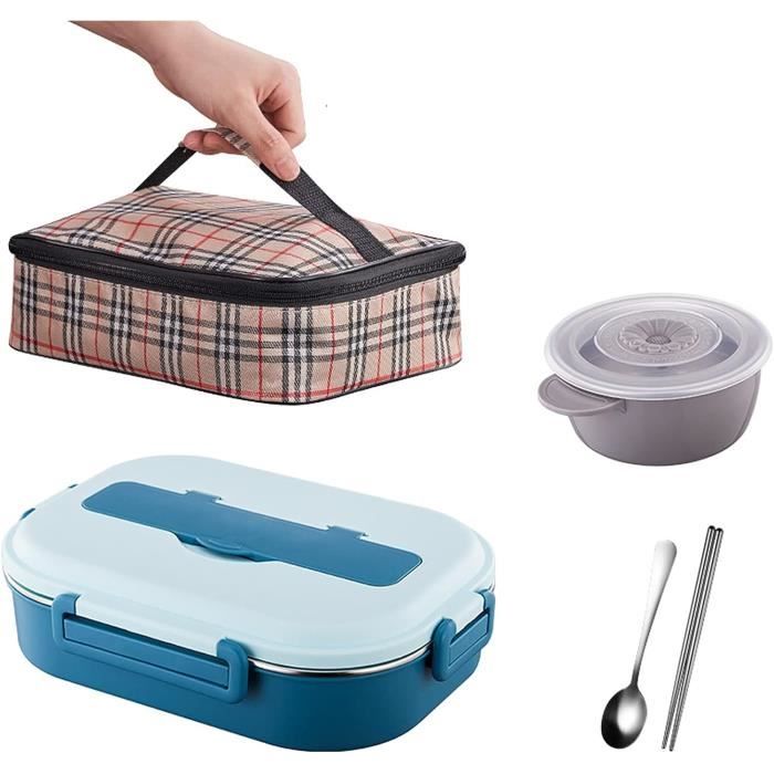 Boîte À Bento Avec 4 Compartiments, Boîtes À Lunch De 1500 Ml ...