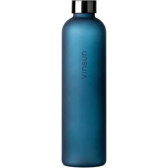 Gourde Sport 1L Bleu - Reutilisable, Plastique Sans Bpa, Étanche ...