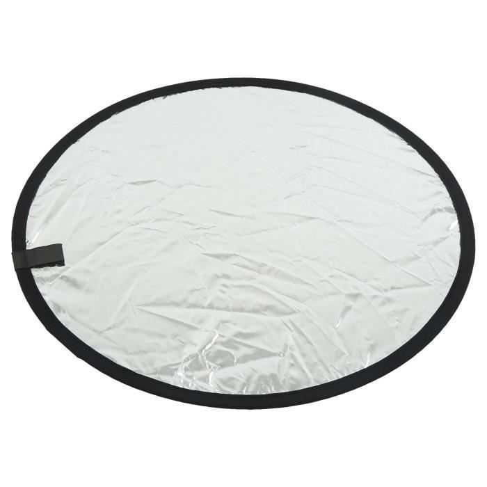 Réflecteur - VBESTLIFE - 60 cm - Argenté et Blanc - Photographie - 2 en ...
