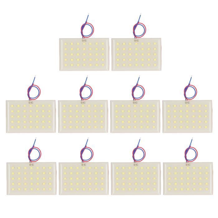 Lampe LED SMD - VBESTLIFE - 10 pièces - 5W - 350 LM - Énergie solaire ...