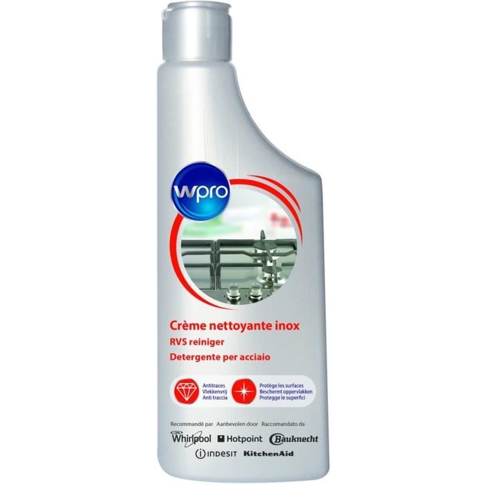 Produits d’entretien maison Wpro CRÈME INOX IXC015 - Cdiscount Maison