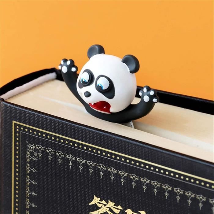 2 Pièces Signet Animal De Dessin Animé 3D Marque-Page Wacky Signet ...