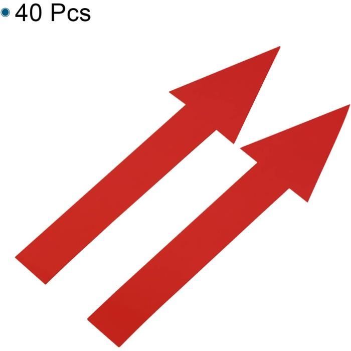 Directionnel Flèche Autocollant, 40 Paquet Auto-adhésif Imperméable ...