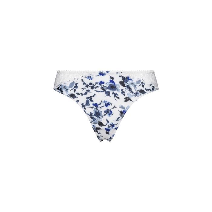 Sans Complexe--Tanga ARIANE FANTAISY Imprime ivoire floral - Cdiscount ...