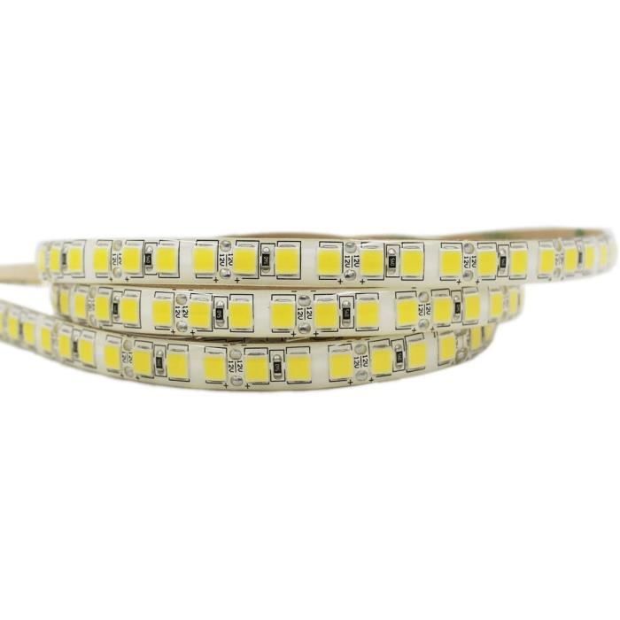 Ruban À Led 5 Mètres Dc 12V Ip65 Étanche 600 Leds 5054 Smd Flexible ...