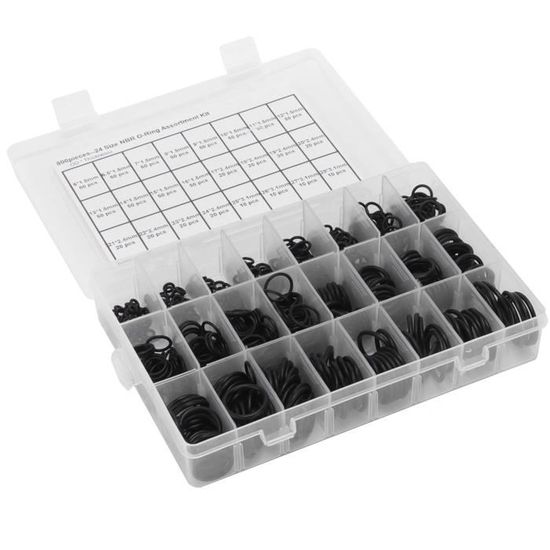 Akozon Joint torique 800pcs Assortiment de Joints Toriques Joint d ...