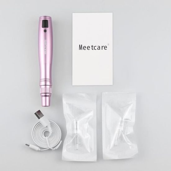 Rose sans boîte - Stylo de Microneedling professionnel sans fil ...