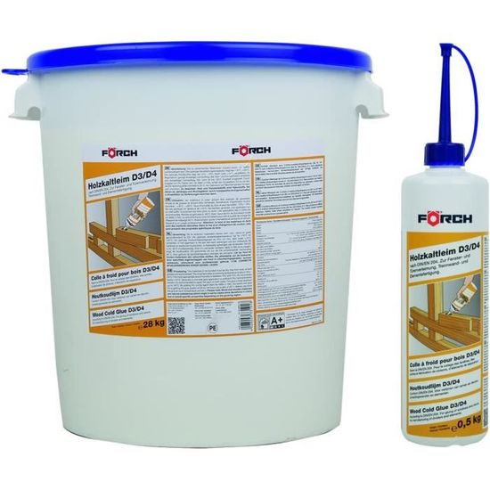 Förch Colle À Bois D3-D4 500 G - Colle À Bois Froide Conforme Aux ...