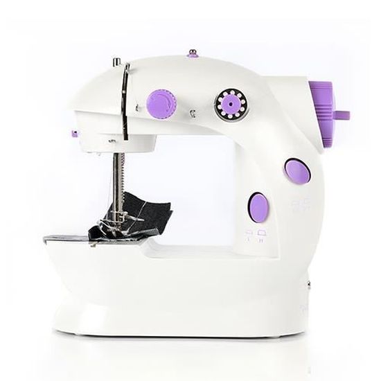 Machine à Coudre Portable Polyvalente Vitesse Double Facile à Utiliser ...