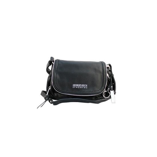 Sac porté travers Selina Georges Rech Noir - Cdiscount Bagagerie ...