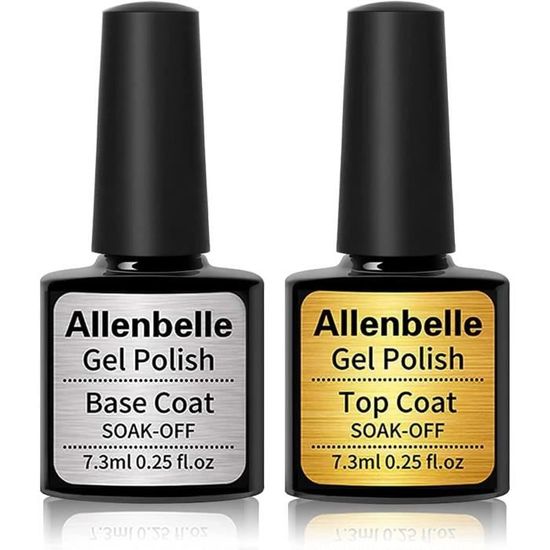 Vernis Semi Permanent Base Top Coat Semi Permanent Verni Semi Permanent ...