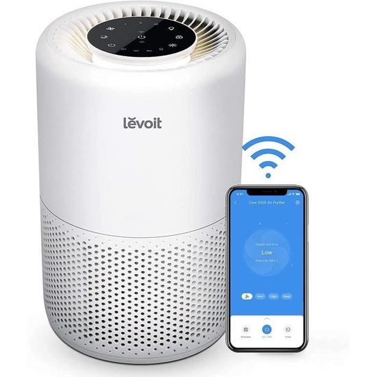 LEVOIT Purificateur d'Air Maison Intelligent avec HEPA, Compatible avec ...