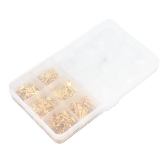 YOSOO kit d'assortiment de manchons isolants 270 pièces mâle femelle ...