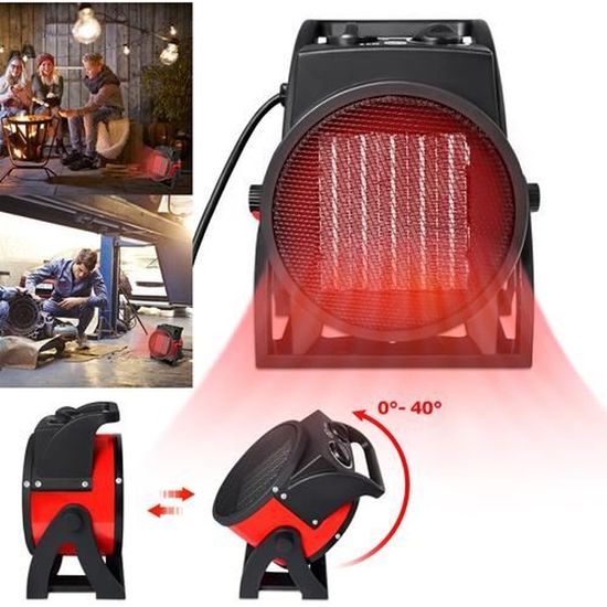 Chauffage électrique - YUENFONG - Radiateur soufflant - 3000W ...