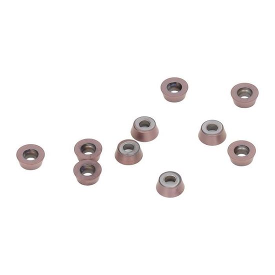 Zerone Coupe-insertion 10 Pcs Tournant Insert Carbure Lame Tour Cutter Fraisage CNC Kit D'outils ...