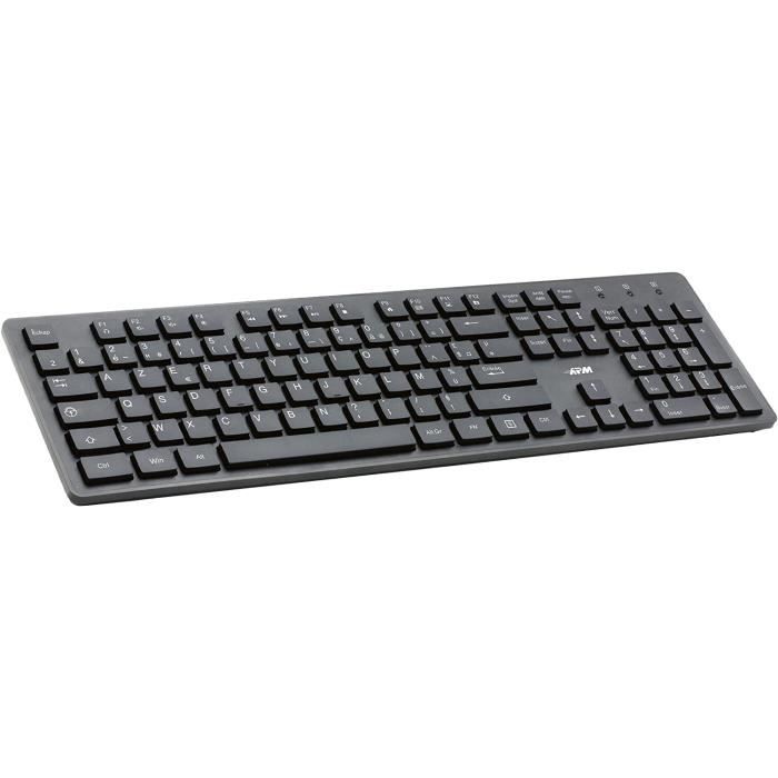 100042 - Pack Clavier Souris Sans Fil - Combo Clavier Azerty et Souris ...