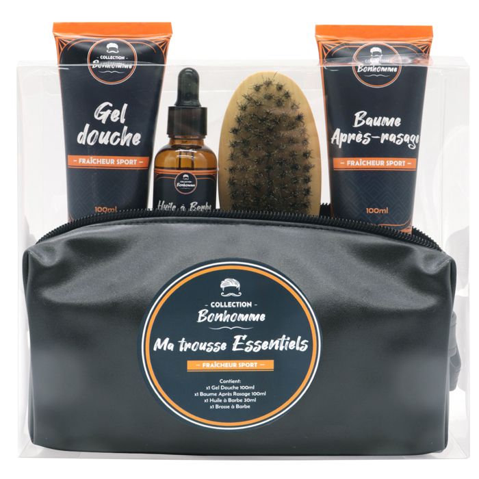 COFFRET CADEAU - MA TROUSSE ESSENTIELS HOMME - SENTEUR FRAICHEUR SPORT ...