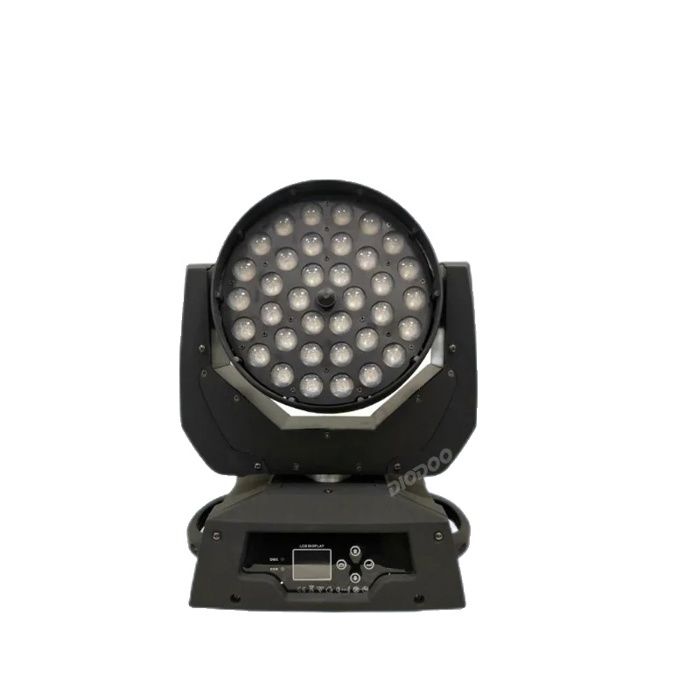 Lumière de scène à tête mobile LED Wash Zoom, lumière de scène DMX, 1 ...
