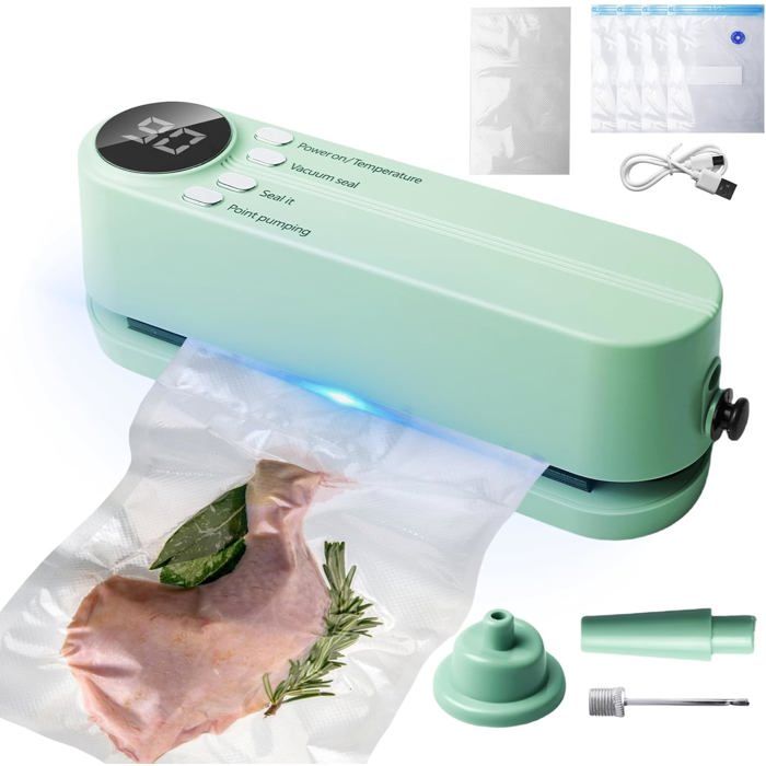 Scelleuse Sous Vide Portable - YSFMODE - JY661 - 60 Kpa - 3 Niveaux ...