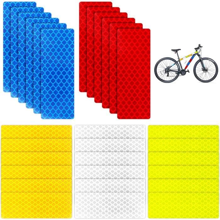 AIPAIDE 30 Pcs Autocollant Réfléchissant d’Avertissement Autocollants ...