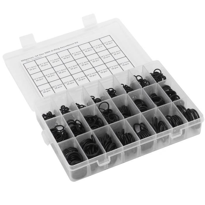 Akozon Joint torique 800pcs Assortiment de Joints Toriques Joint d ...