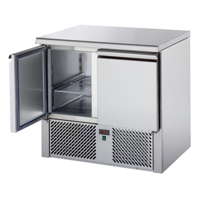 Table Réfrigérée Positive - 2 portes - Prof. 700 mm - Nosem - R452 ...