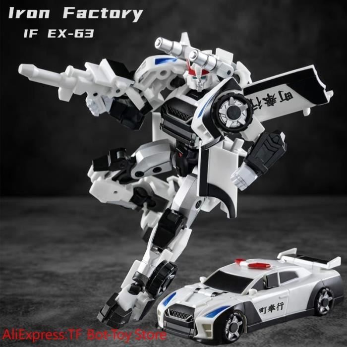 EX63 With Retail Box - Série de samurai de transformation d'usine de fer Si ex-63 Oniheizou ...