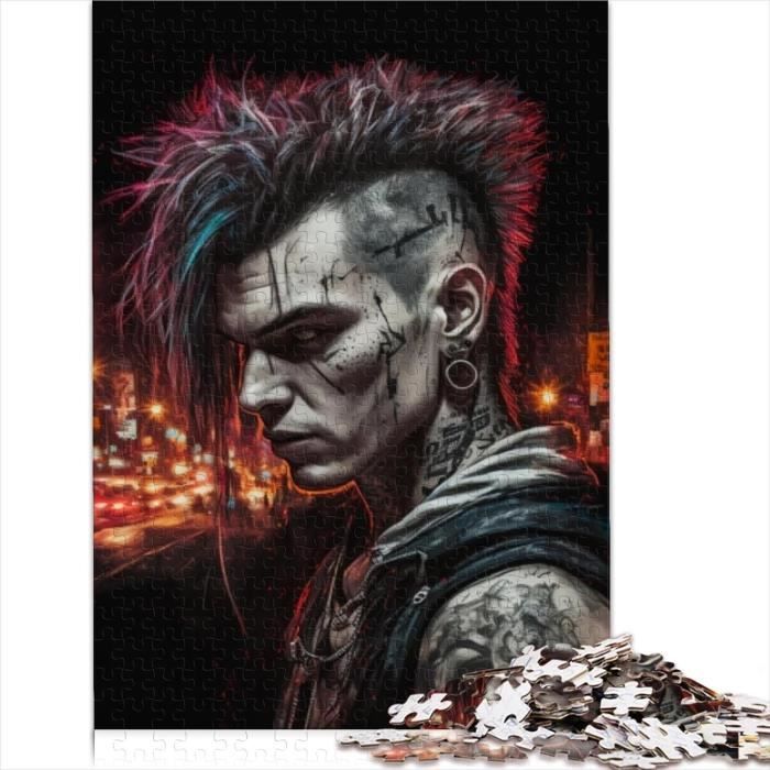 Adultes 1000 Pièces Puzzle Gangster De Rue Puzzles En Carton Recyclé ...