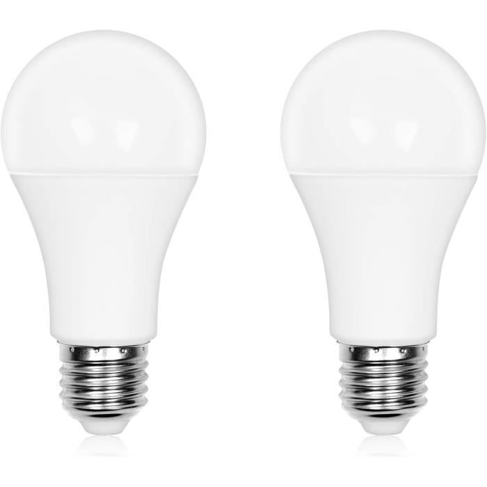 [X2326]12 W E27 Ampoule Avec Capteur Crépusculaire Avec 1000 Lm, Led Éclairage À 180 Degrés Pour ...