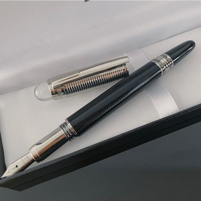 Stylo,Stylo à roulettes en métal de marque + 2 recharges de cadeaux ...