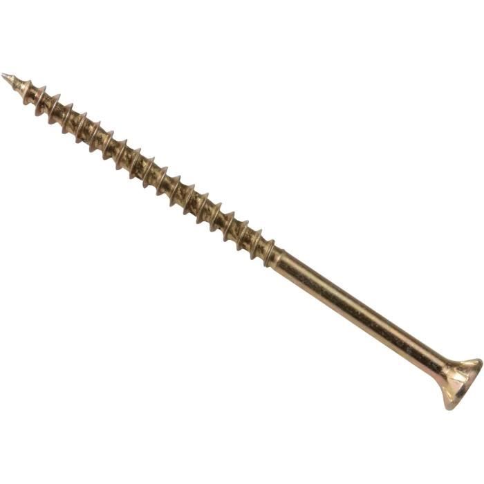 Forgefast Boîte De 200 Vis À Bois En Zinc Compatibles Avec Clé Torx 4 X ...