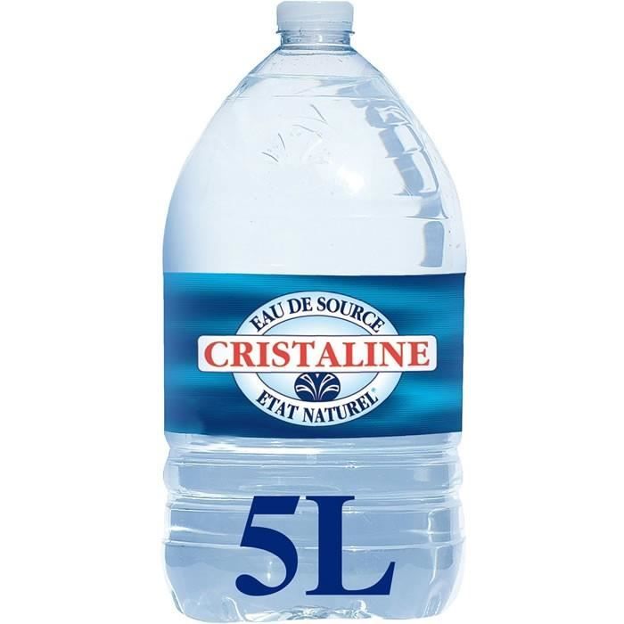 CRISTALINE : Eau de source 5L - Cdiscount Au quotidien