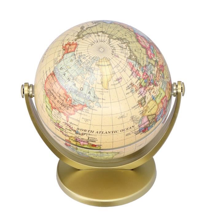 Globe Géographique Mini World Map Globe English Edition Desktop ...