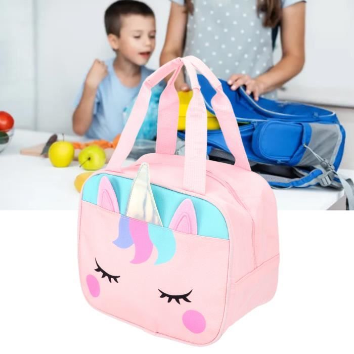 ESTINK Sac repas pour enfants Sac à repas pour enfants avec poignée ...