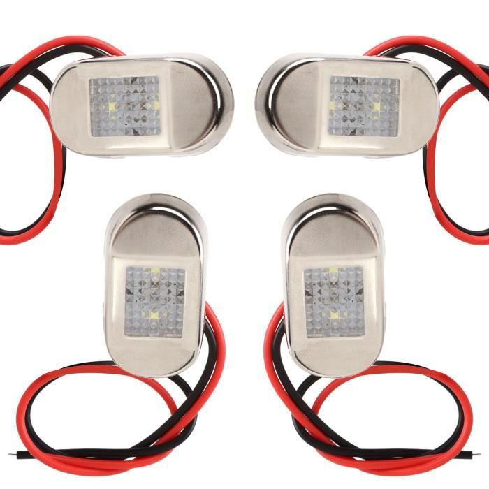 MSA Voyant Latéral À Led 4 Pièces Led Feu De Position Latéral 12V Ip68 ...