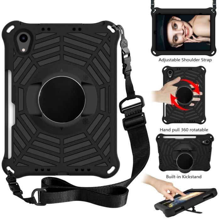 Coque iPad mini (2021) - FRANCIS-R - Etui Antichoc - Support Rotatif ...