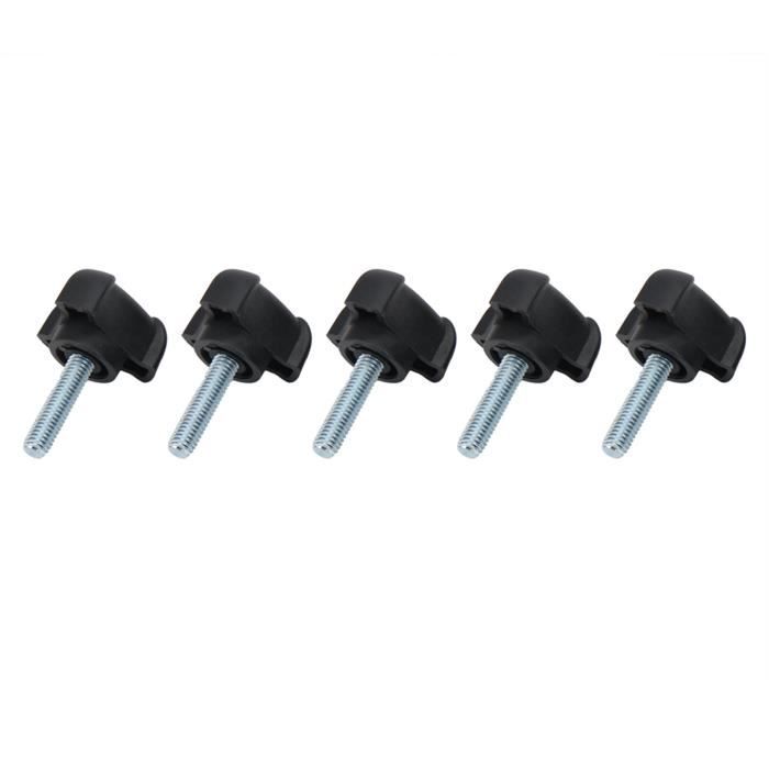 HURRISE T-Track Knobs, Plastic Handle Knob Screw for Woodworking Jigs ...