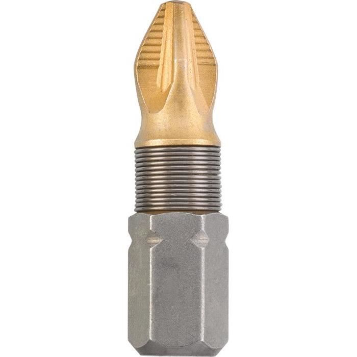 KWB Embouts TITANE, 25 mm, PZ 1 - 124101 - Cdiscount Bricolage