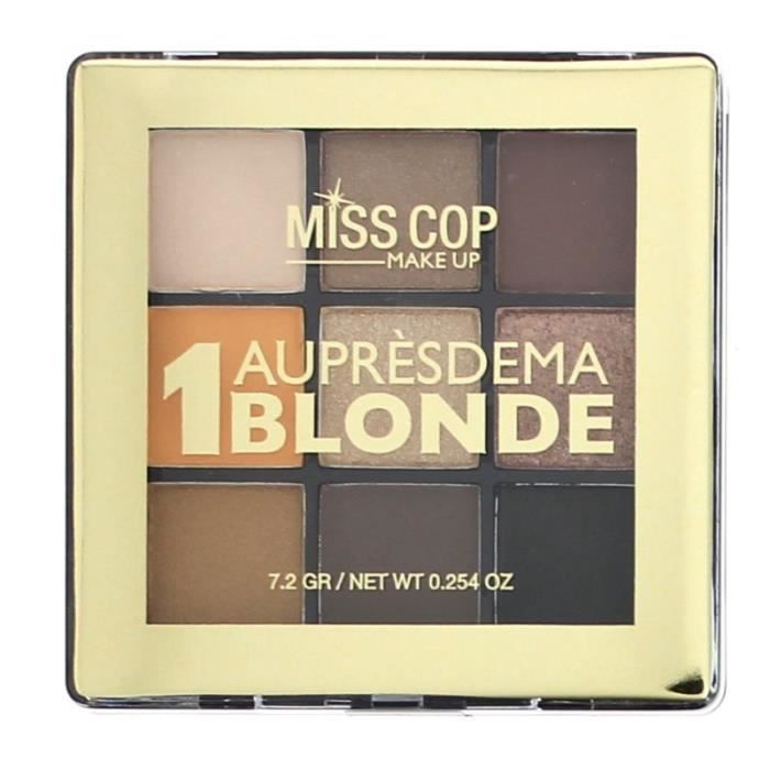 Miss Cop Palette N°1 Blonde 14g - Cdiscount Au quotidien