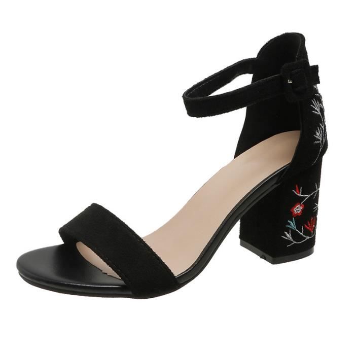 Sandales À Talons Hauts Chaussons Femmes Pompes Mode Été Sexy Exquis ...